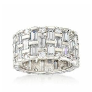 Jewelry | New 925 Sterling Silver Diamond Ring | Poshmark